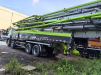 China Used Concrete Pump Truck 39m Boom Euro 3 324KW for sale