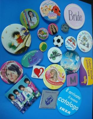 China magnet button, cloth button, button badge, light badge, printing badge, tinplate bagde for sale