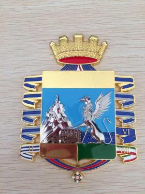 China medal, award, medallion, emblem, medals, Enamel Medal Antique Silver Plating ,zinc alloy for sale