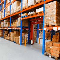 China Warehouse Storage Double Deep Pallet Racking with Loading Capacity 500-5000kg/level for sale