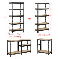 China 180x90x40cm Steel Garage Shed Shelving Racking Storage Units with Sustainable Design for sale