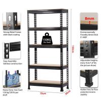 China Metal Garage Shed Shelving Racking Storage Units Layer 2-5 Layer/customized 180x90x40cm for sale