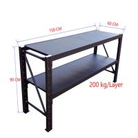 China Customized Size Medium Duty Metal Warehouse Storage Rack with Corrosion Protection for sale