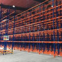 China Space Saving Warehouse Solutions Adjustable Racking with Orange Corrosion Protection for sale