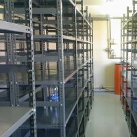 China Steel Slotted Angle for Steel Rack Storage Holders Racks Classification Folding Rack for sale