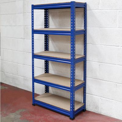 China 2 Bays 5 Tiers Heavy Duty Boltless Storage Shelf Organize Your Metal Garage with Ease for sale