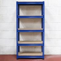 China 2 Bays 5 Tiers Heavy Duty Boltless Storage Shelf Organize Your Metal Garage with Ease for sale
