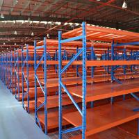 China Storage and Organization Medium Duty Racking Warehouse Garage Rack with Blue Finish for sale