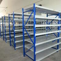 China Storage and Organization Medium Duty Racking Warehouse Garage Rack with Blue Finish for sale
