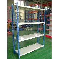 China Storage and Organization Medium Duty Racking Warehouse Garage Rack with Blue Finish for sale