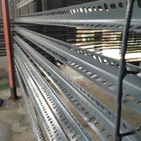 China Light Duty Industrial Storage Made Convenient with Slotted Angle Steel Shelving Racks for sale