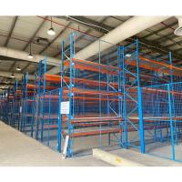 China Customized Depth Power Coated Selective Pallet Racking for in Industrial Warehouse for sale