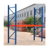 China 500-5000kg/layer Weight Capacity Q235B Heavy Duty Metal Storage Pallet Racks Upright for sale