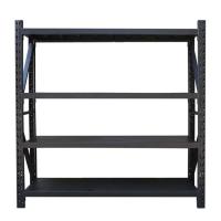 China Customized Selective Q235B Warehouse Storage Rack Metal Shelves Multi Lever Structure for sale