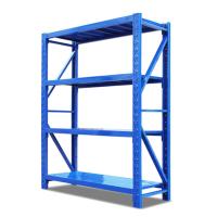China Warehouse Storage 4 Tier Metal Racking for Durable and Light Weight Customized Size for sale