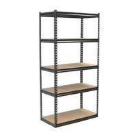 China 50-200kg/level Loading Capacity Light Duty Boltless Rivet Shelving Metal Shelf Storage Racks for sale
