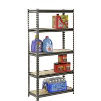 China 50-200kg/level Loading Capacity Light Duty Boltless Rivet Shelving Metal Shelf Storage Racks for sale