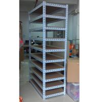 China Solve Home Organization Needs with Heavy-Duty Angle Shelvings Slot Angle Rack Shelf for sale