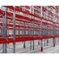 China Warehouse Storage Heavy Duty 5T Per Layer Metal Powder Coated Steel Pallet Stack Racking System for sale