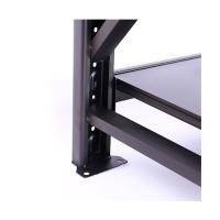 China 100-8000kg/level Power Coated Industrial Knock Down Warehouse Metal Longspan Shelving for sale