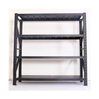 China 100-8000kg/level Power Coated Industrial Knock Down Warehouse Metal Longspan Shelving for sale