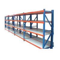 China Customized Depth Medium Light Duty Bolted Steel Shelving Rack for Warehouse Equipment for sale