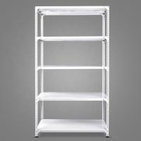 China Light Weight Angle Steel Storage Shelf for Customized Color Warehouse Storage Holders for sale