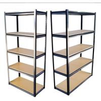 China Standing Type Grocery Department Store Shelf GB75 Steel Rack 5 Layers Rack 40x120x200 for sale