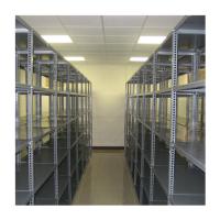 China Standing Type Home Storage Shelf Slotted Angle Shelving for Space-Saving Organization for sale