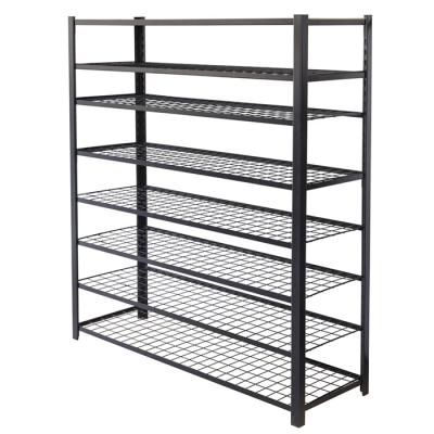 China Customized Color 5-Layer Large White Boltless Shelve Racking for Storage Solutions for sale