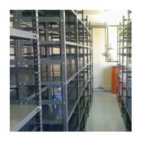 China Standing Type Home Storage Shelf Slotted Angle Shelving for Space-Saving Organization for sale