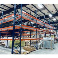 China Warehouse Storage 2500lbs Powder Coated Steel Wire Mesh Pallet Rack Decking For Step Beam for sale
