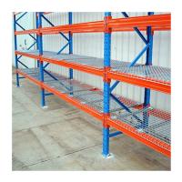 China Warehouse Storage 2500lbs Powder Coated Steel Wire Mesh Pallet Rack Decking For Step Beam for sale