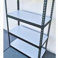 China Organized Garage Storage Solutions Customized Color Boltless Light Duty Display Rack for sale