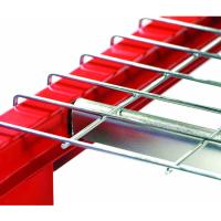 China Galvanized Steel 42''x46'' F Channel Wire Mesh Decking Panels for Warehouse Storage for sale
