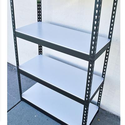 China Functional Design 5 Level Boltless Corner Metal Storage Rack for Warehouse Supply for sale