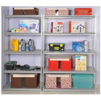 China Standing Type 5-layer Boltless Galvanized Steel Garage Storage Shelves with No. of Tiers for sale
