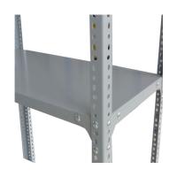 China Slotted Angle Steel Light Duty Industrial Warehouse Storage Racks for Office Shelving for sale