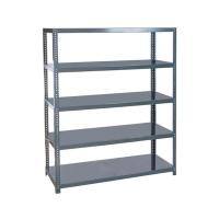China Industrial Steel Slotted Angle Iron Rack Shelving for Customized Color Requirements for sale