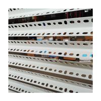 China Light Duty Metal Storage Angled Iron Angle Shelving for Warehouse Book Organization for sale
