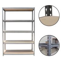 China Galvanized Steel Metal Shelving Boltless Stacking Storage Racks 48