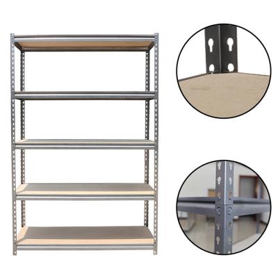 China Galvanized Steel Metal Shelving Boltless Stacking Storage Racks 48