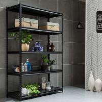 China Customized Color 5-Tier Powder Coated Boltless Metal Shelving for Philippines Market for sale