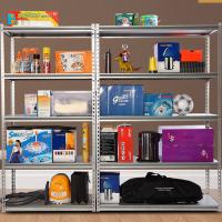 China Light Duty Boltless Rivet Shelving Rack with Customized Color and Corrosion Protection for sale