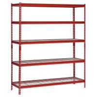 China Living Room Industrial Metal Steel Warehouse Logistics Stacking Racks Shelves Unit System for sale
