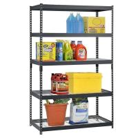China Storage Holders Racks 4 Layer Warehouse Boltless Rack Shelf with Heavy Duty Steel Rack for sale
