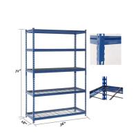 China Adjustable Shelving Rack for Industrial Storage Needs Loading Capacity 50-200kg/Level for sale