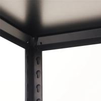 China Warehouse Storage Holders Racks 5-layer Metal Boltless Shelving with Adjustable Tiers for sale