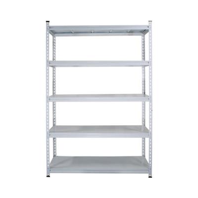 China Home Heavy Duty Boltless Adjustable Metal Frame Garage Shelving 5 Layer Storage Shelf Rack for sale