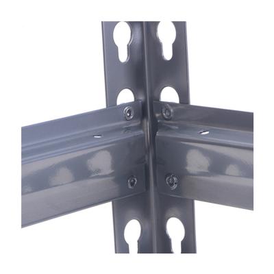 China Corrosion Protection Steel Garage Warehouse Shelving Boltless Metal Storage Rack Unit for sale